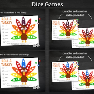 Thanksgiving Mega Game Bundle | Printable Thanksgiving Games for Kids ...