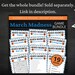 March Madness Unscramble Game Printable March Madness Game for Kids and ...