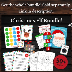 Elf Tic Tac Toe | Christmas Elf Activity | Holiday Elf Ideas, Props and ...