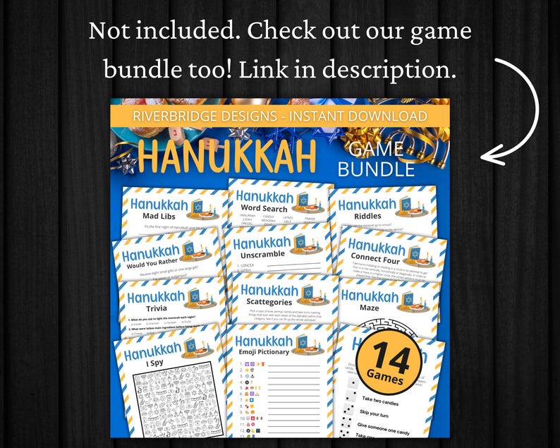 Indoor Hanukkah Treasure Hunt for Older Kids | Hanukkah Scavenger Hunt ...