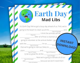 Earth Day Emoji Pictionary Printable Earth Day Games for Kids and ...