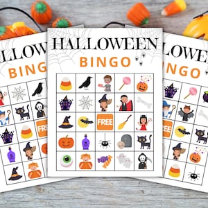 Halloween Bingo | Halloween Activities and Games | Printable Activities ...