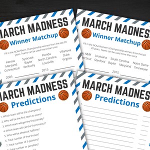 March Madness Game Bundle | Printable Basketball Games for Kids and ...