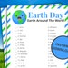 Earth Day Around the World Game Printable Earth Day Games for Kids and ...