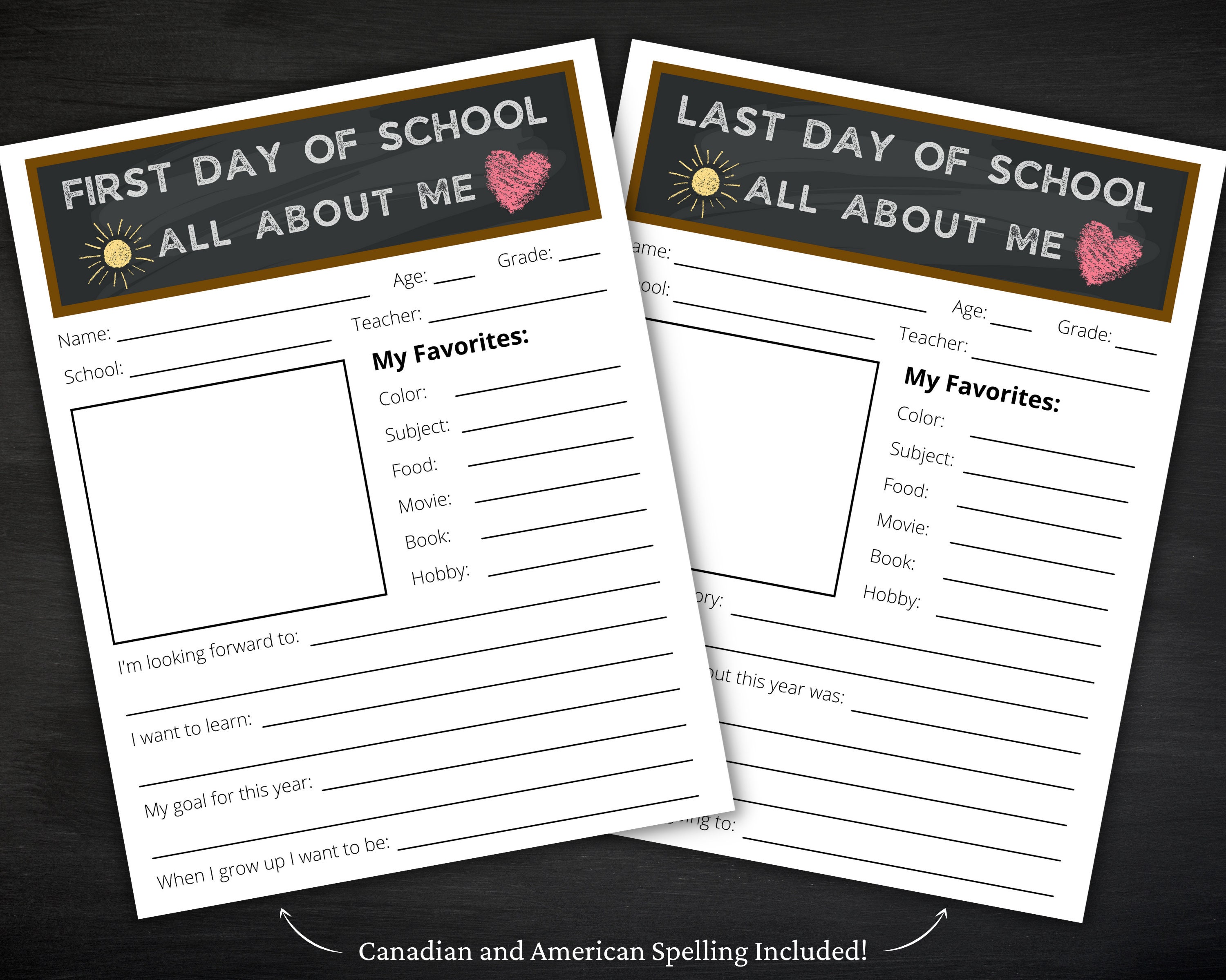 Back to School Game Bundle | Printable Games and Activities for Kids ...