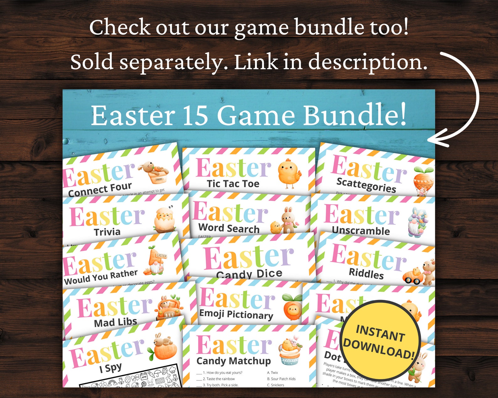 Indoor Easter Treasure Hunt for Older Kids Easter Scavenger - Etsy