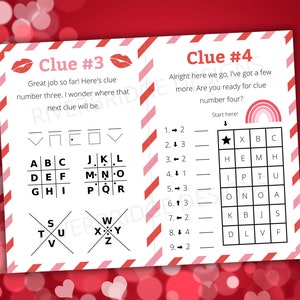 Indoor Valentine's Day Treasure Hunt for Older Kids | Valentine's Day ...