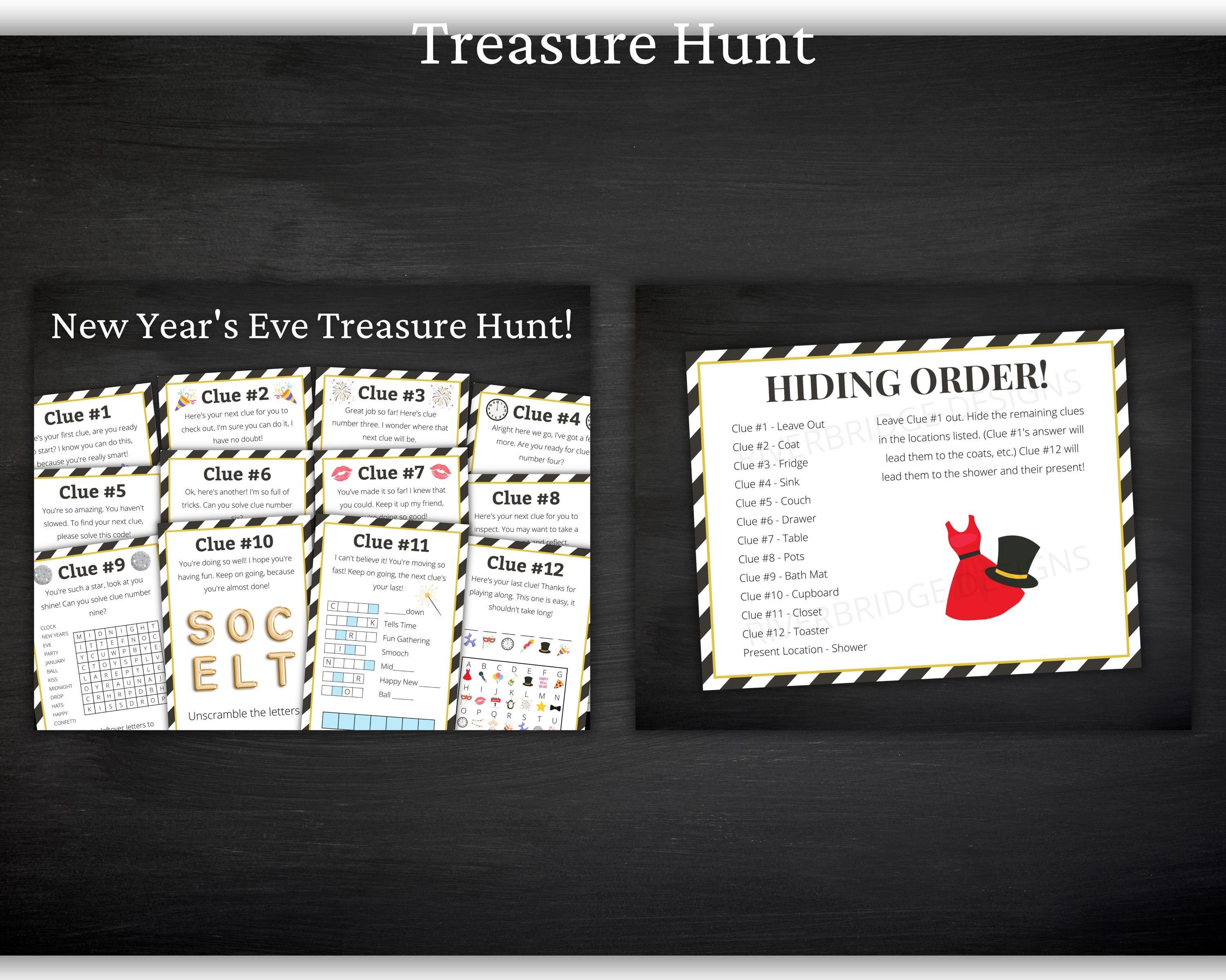 New Year's Eve Mega Game Bundle | Printable New Years Games for Kids ...