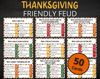 Friends Themed Thanksgiving Game Bundle Friendsgiving Games - Etsy