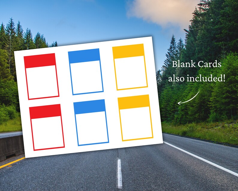 Road Trip Forbidden Words | Printable Road Trip Game | Travel Activity ...