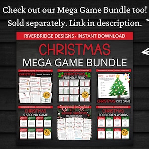 Christmas Forbidden Words | Printable Christmas Game | Christmas ...