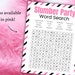 Slumber Party Word Search | Printable Sleepover Games for Kids and ...