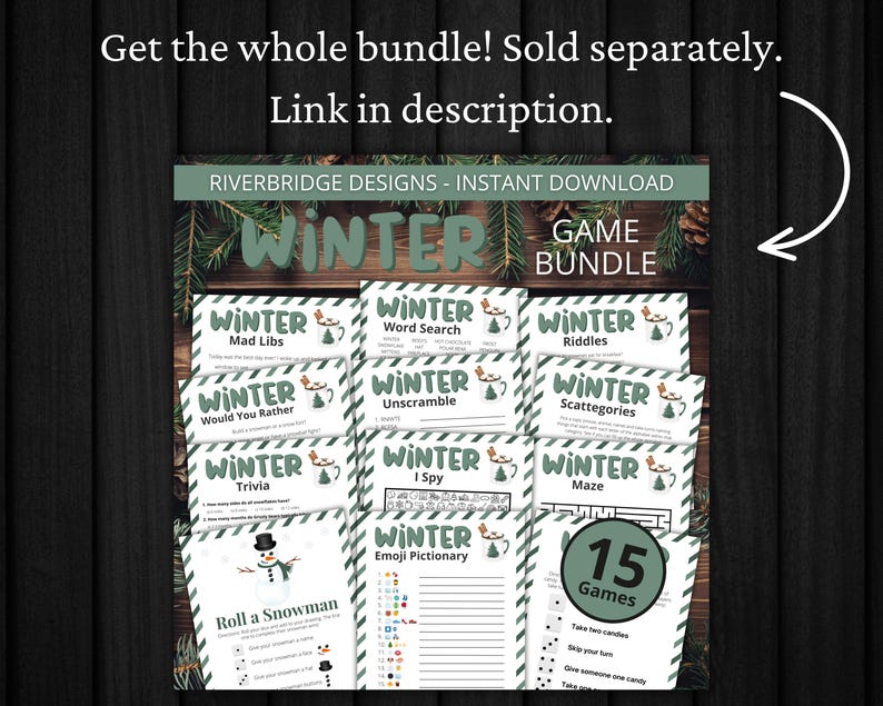 Winter Roll A Snowman Game | Printable Snow Day Activity for Kids and ...