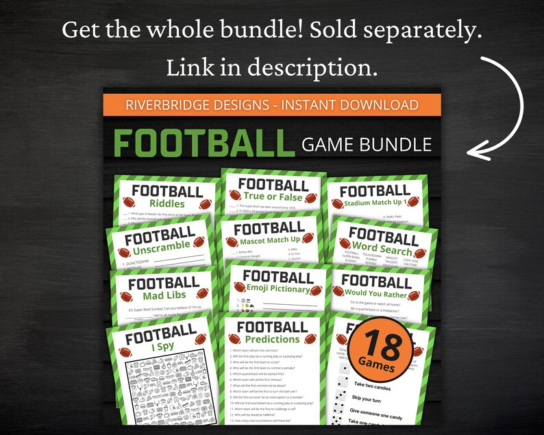 Football Would You Rather | Printable Football Game | Football Activity ...