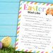 Easter Mad Libs Printable Easter Game Easter Activity for Kids and ...