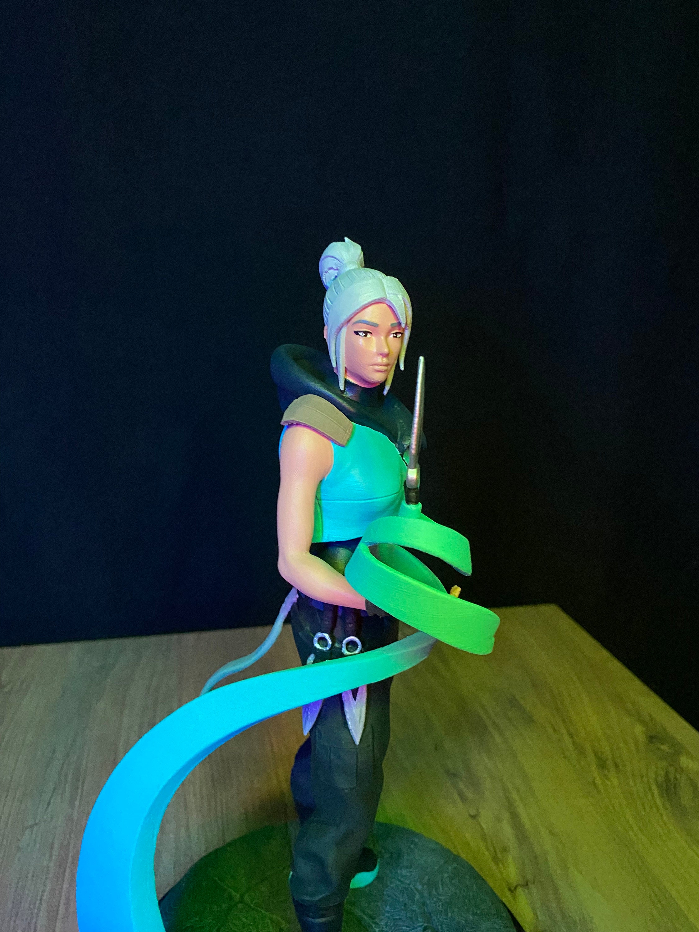 Valorant Jett Figurines Valorant Knife Statue Gamer Room - Etsy Canada
