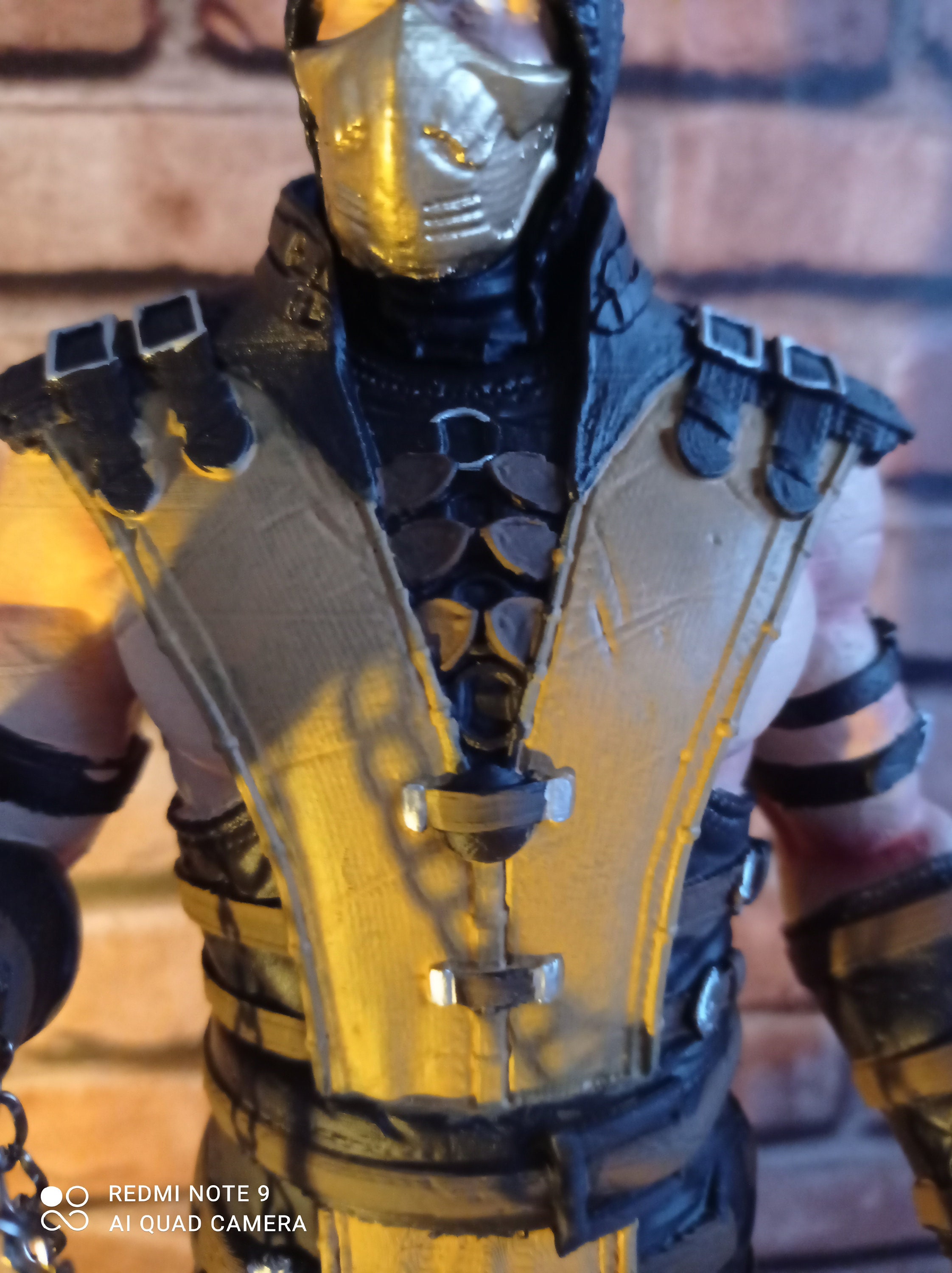 Mortal Kombat Scorpion Statue 15'' Scorpion | Etsy