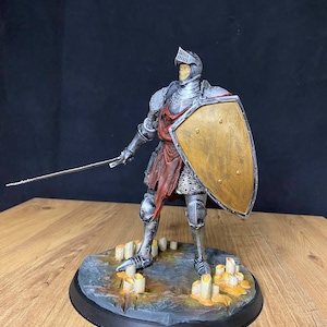 Dark Souls Red Knight Statue, Dark Souls Games Gift, Gamer Room Decor ...
