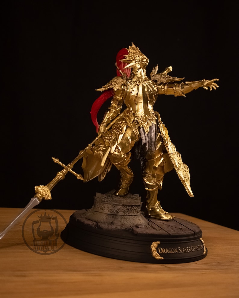 Dragon Slayer Ornstein Statue Dark Souls Figurines Dark - Etsy