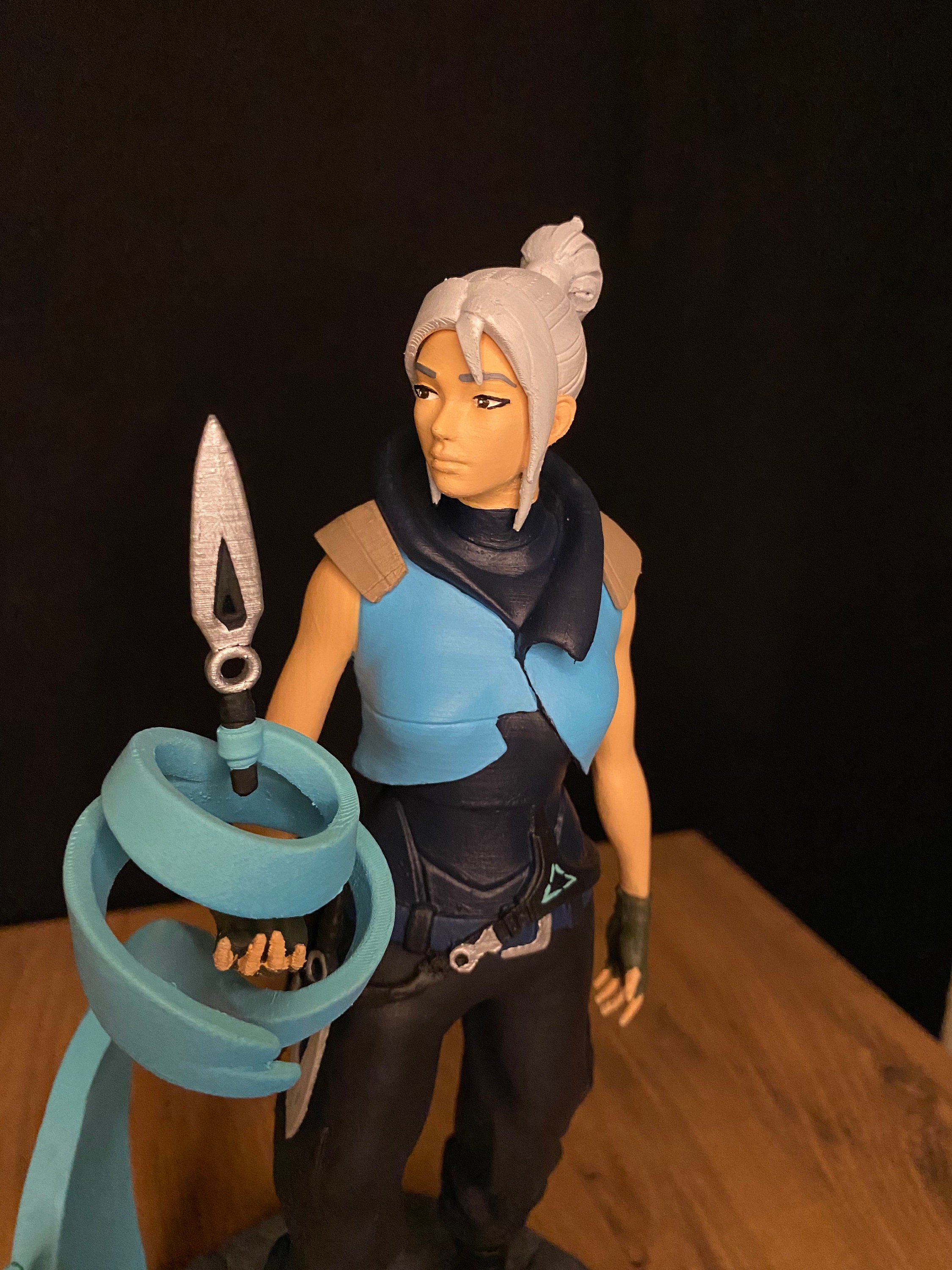 Valorant Jett Figurines Valorant Knife Statue Gamer Room - Etsy Israel