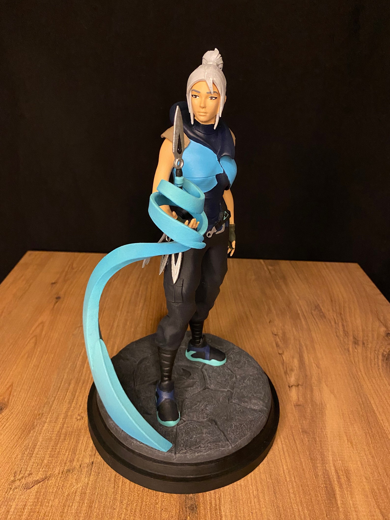 Valorant Jett Figurines Valorant Knife Statue Gamer Room - Etsy Israel