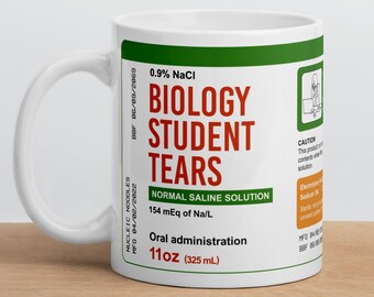 Biology Major Mug - Etsy