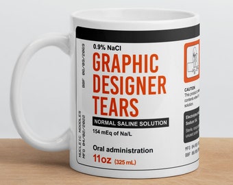 Graphic Designer Mug - Etsy