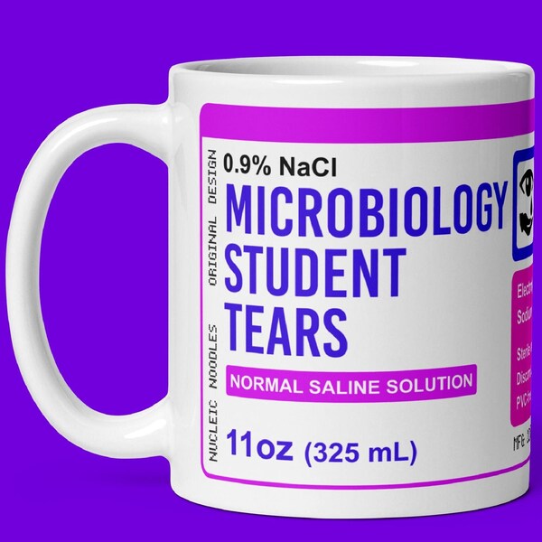 Cute Cell Culture Vinyl Sticker Sheet, Science Biology Stem Cells ...