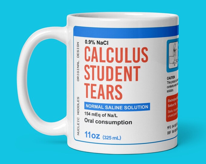 Calculus Student Tears Mug travel Mug Gifts for Mathematician - Etsy