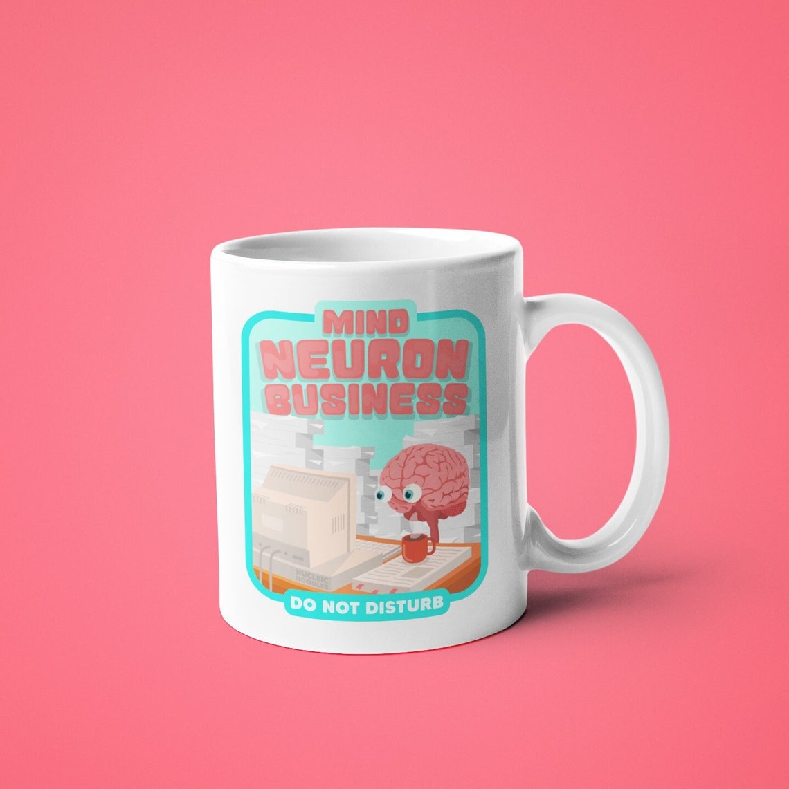 Mind Neuron Business Mug | Neuroscience Mug, Neuroscience Gift ...