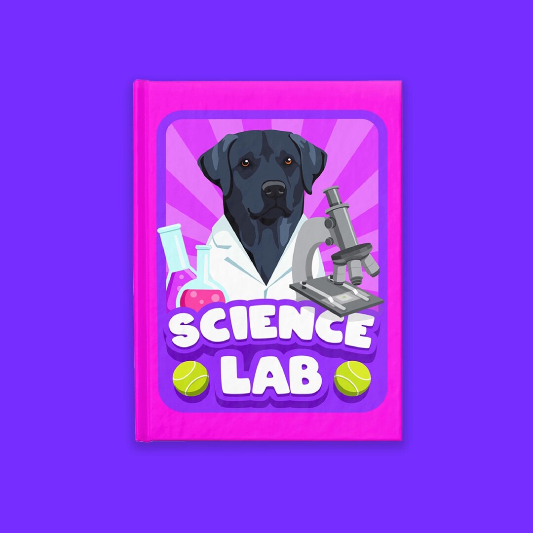 Science Lab Hardcover Journal Science Notebook, Biology Notes ...