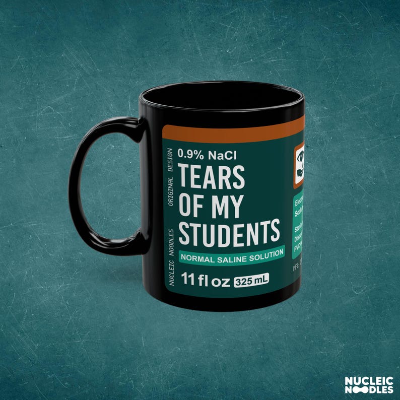 Tears of My Students Mug | Funny Gift for Teacher, Gift for Professor ...