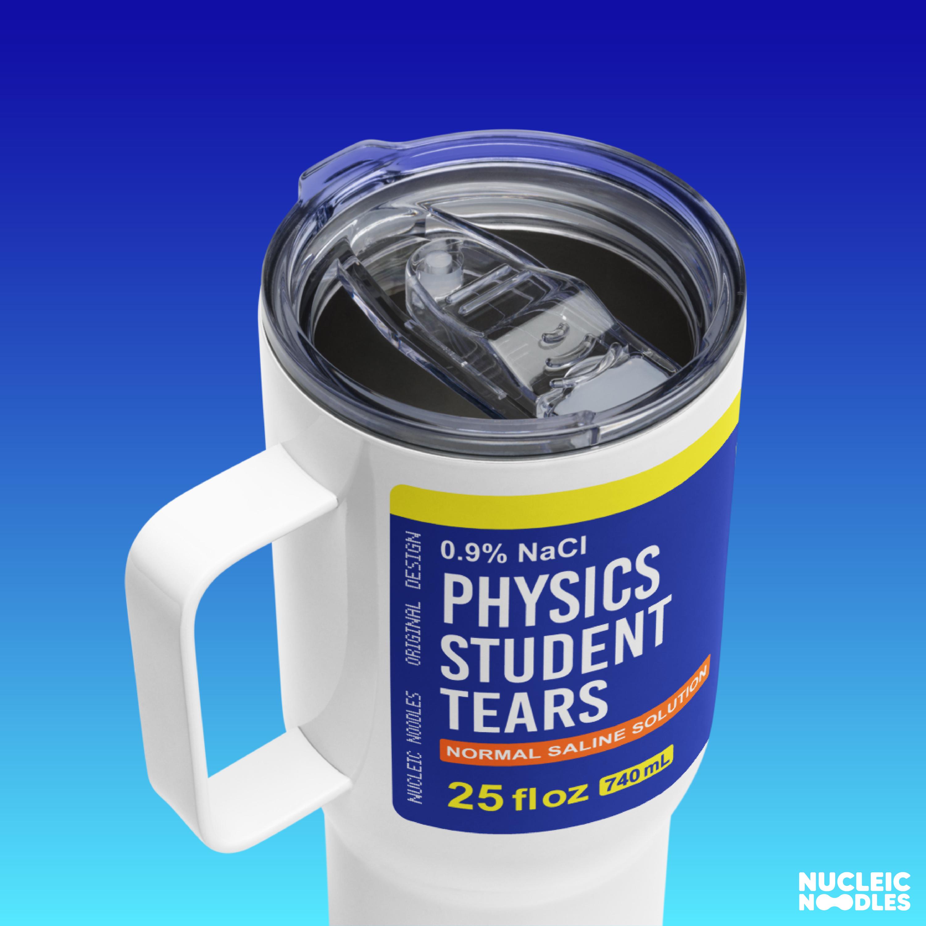 Physics Student Tears Tumbler | Physics Teacher Gift, Physics Major ...
