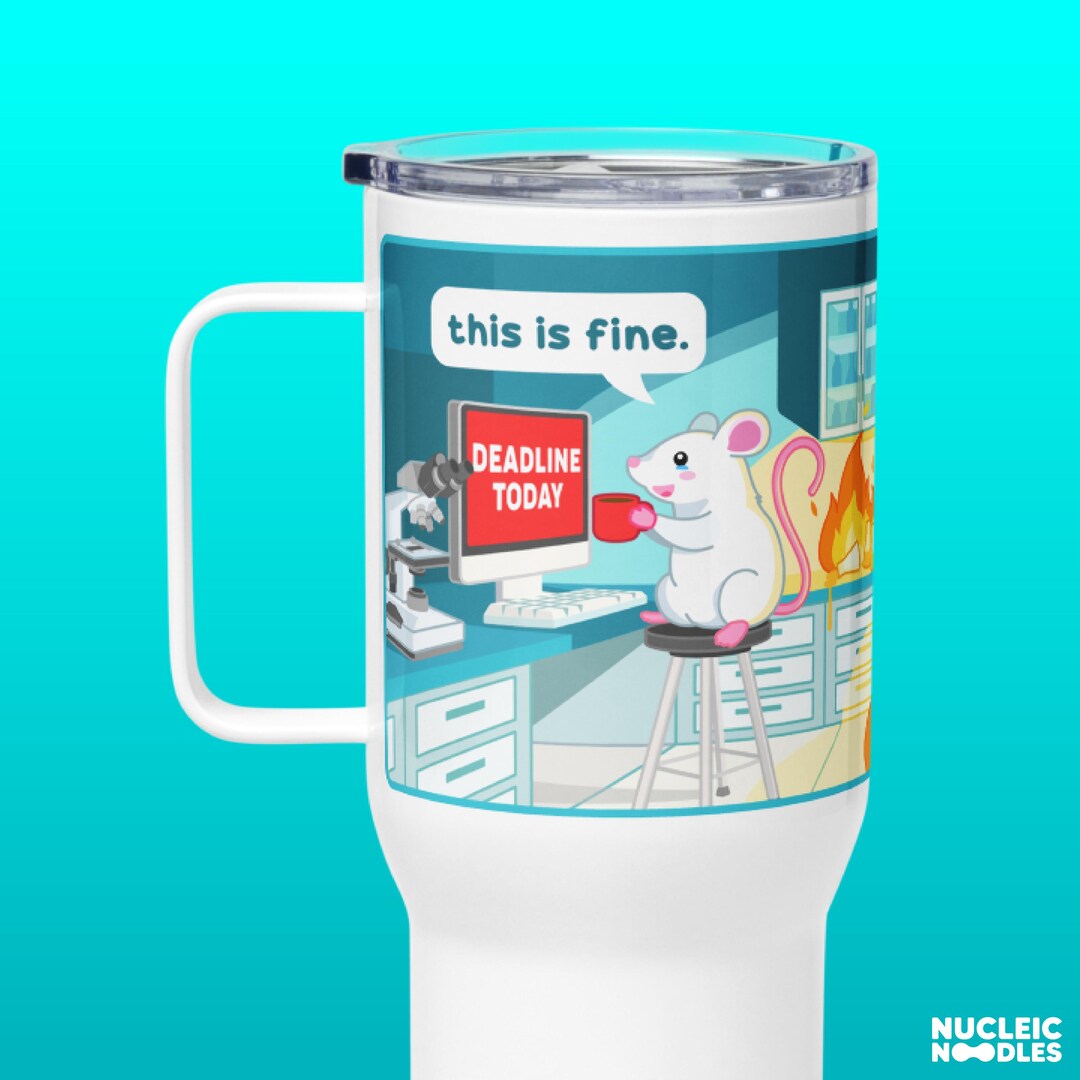 Burning Laboratory Tumbler | Science Gift, Laboratory Gift, Researcher ...