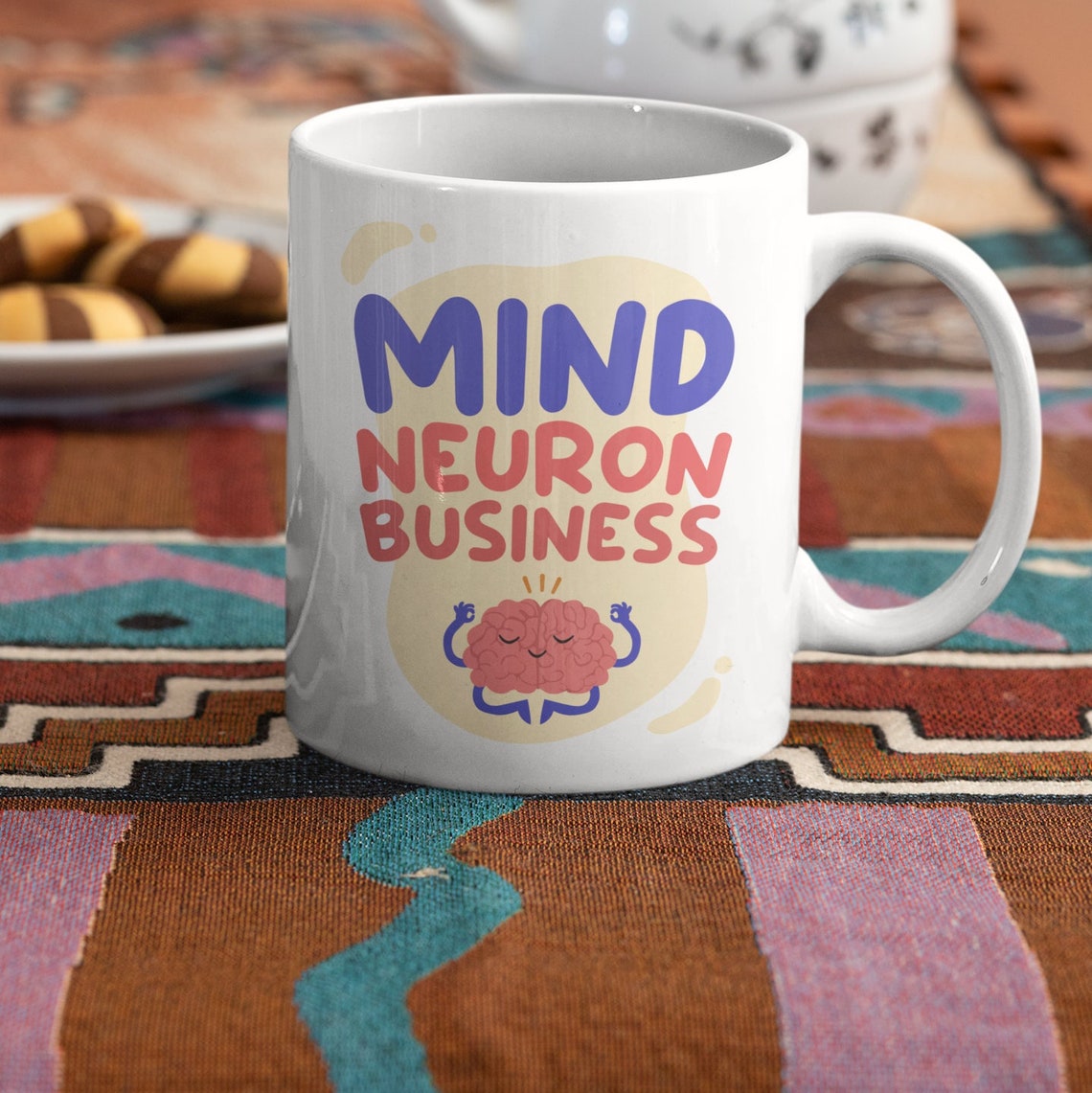 Mind Neuron Business Mug Neuroscience Mug Neuroscience | Etsy