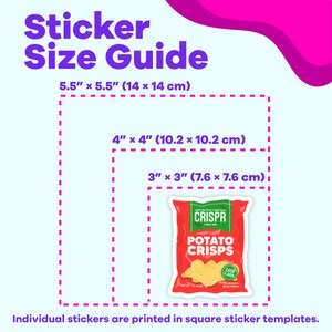 CRISPR Potato Crisps Sticker | Biology Sticker, Microbiology Sticker ...