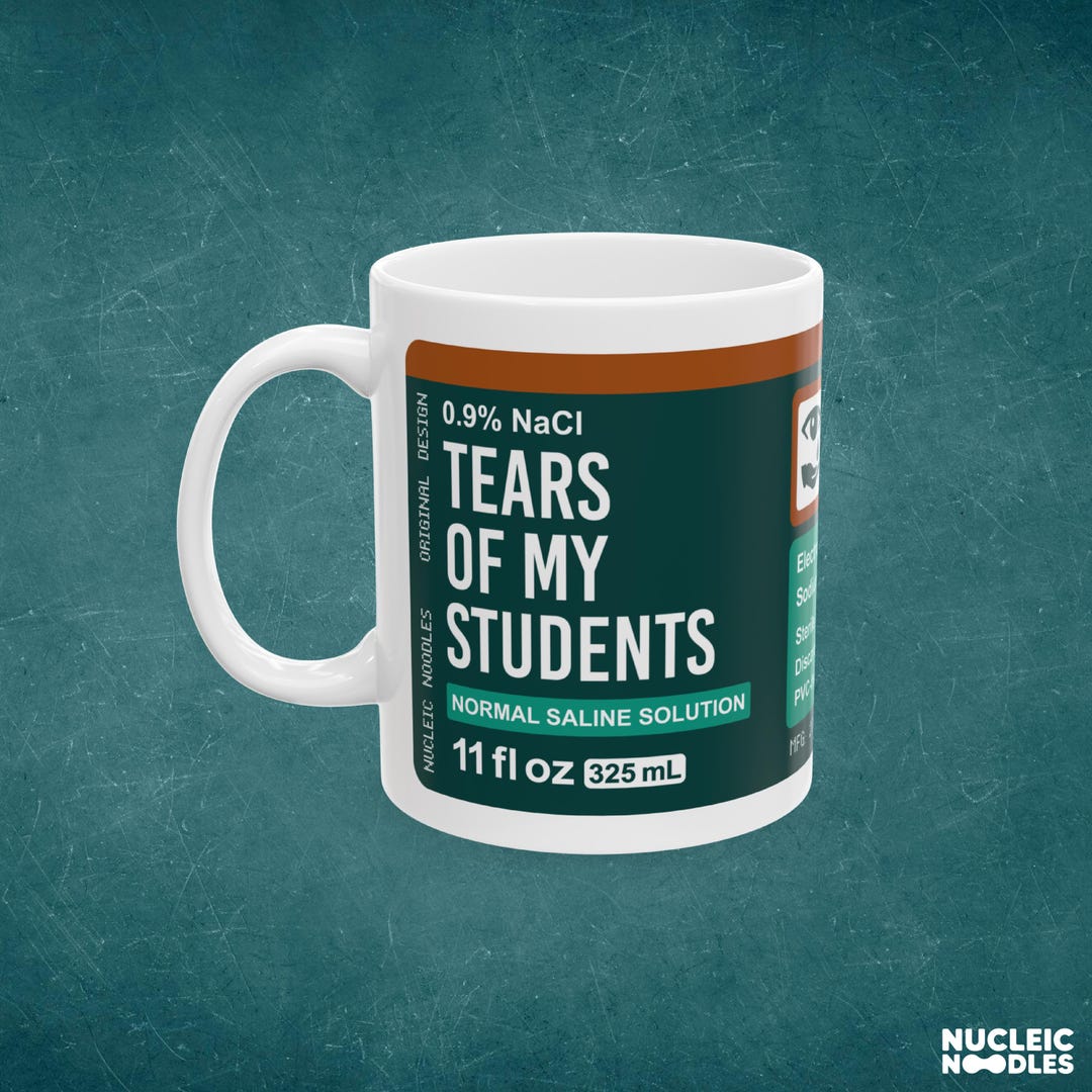 Tears of My Students Mug | Funny Gift for Teacher, Gift for Professor ...