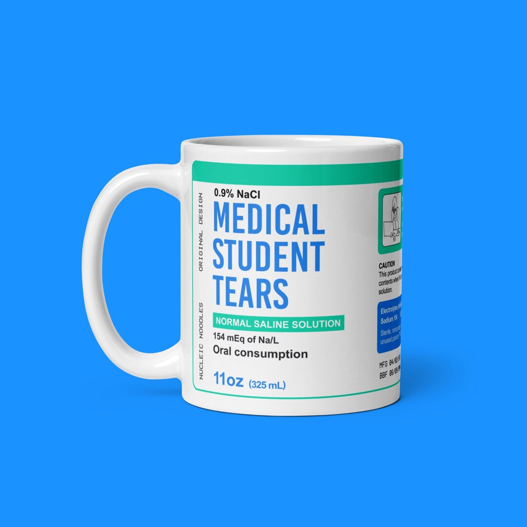 Medical Student Tears Mug Medical Student Gift, Future Doctor Mug, Med ...