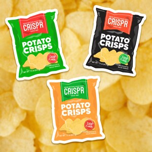 CRISPR Potato Crisps Sticker Biology Sticker, Microbiology Sticker ...