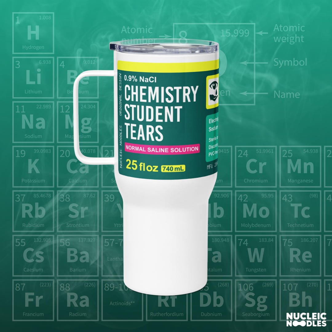 Chemistry Student Tears Tumbler | Chemistry Teacher Gift, Chemistry ...