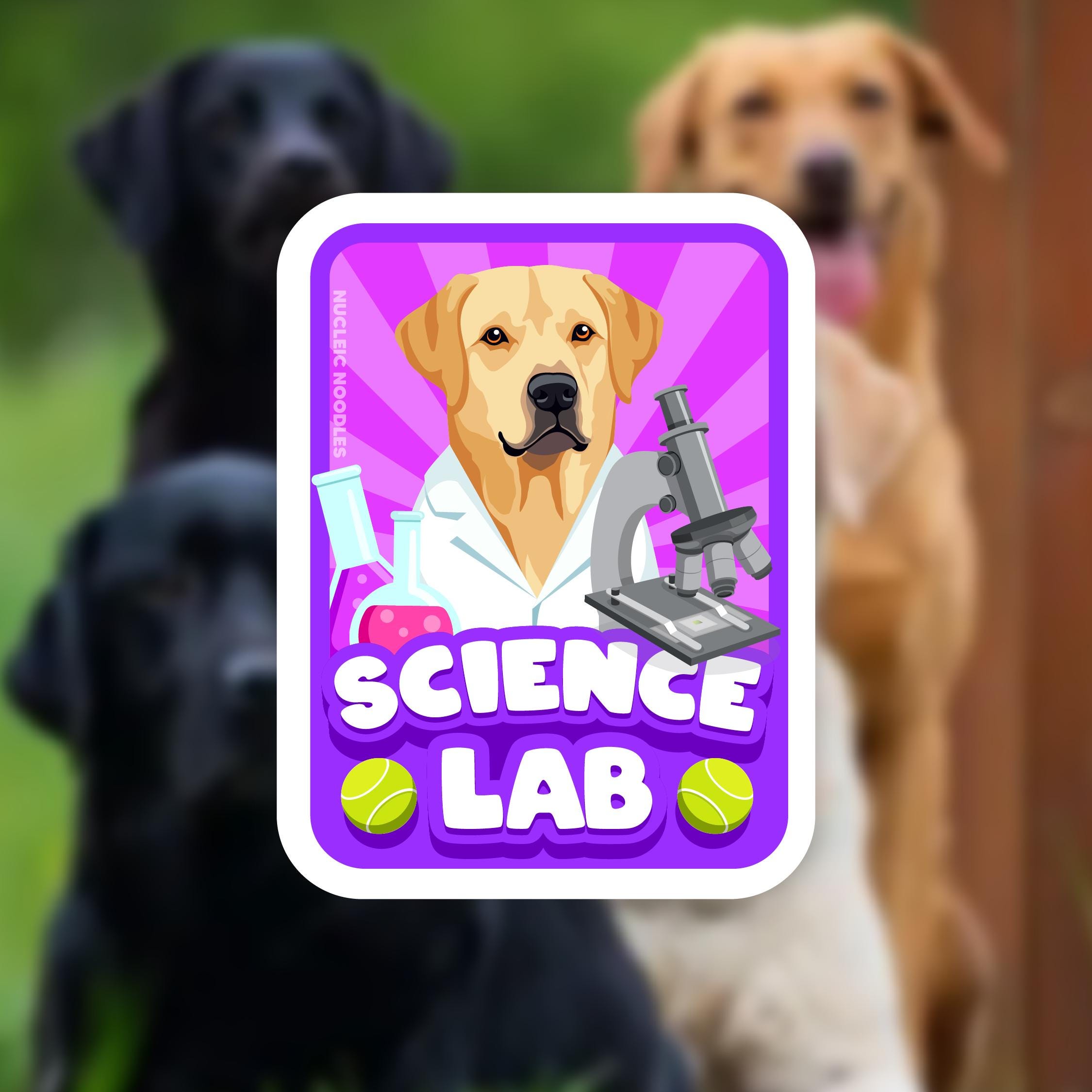 Science Lab Sticker | Science Sticker, Chemistry Sticker, Biology ...