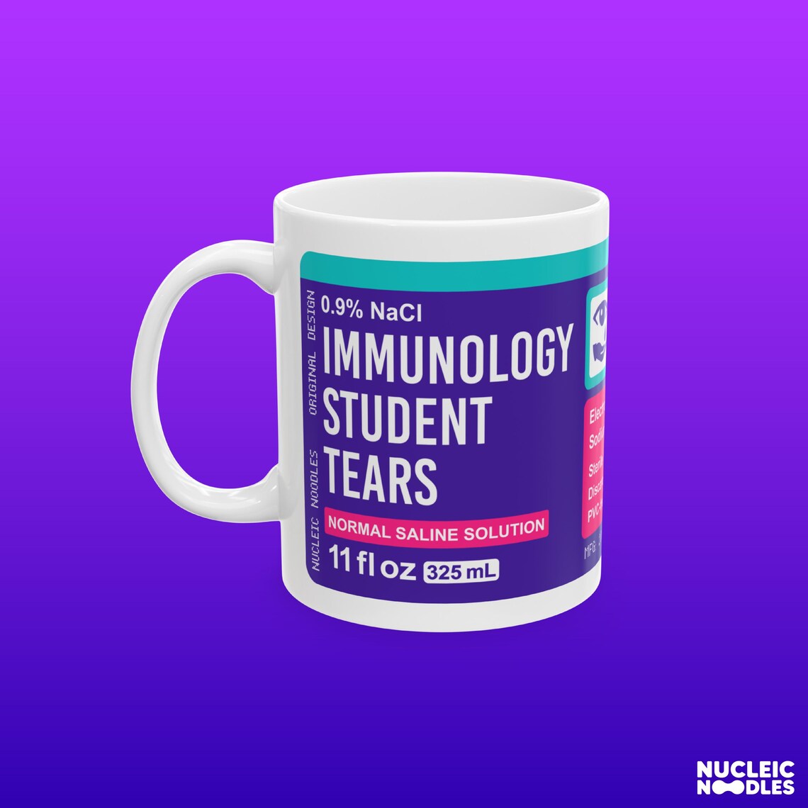 Immunology Student Tears Mug | Immunology Mug, Immunology Gift ...