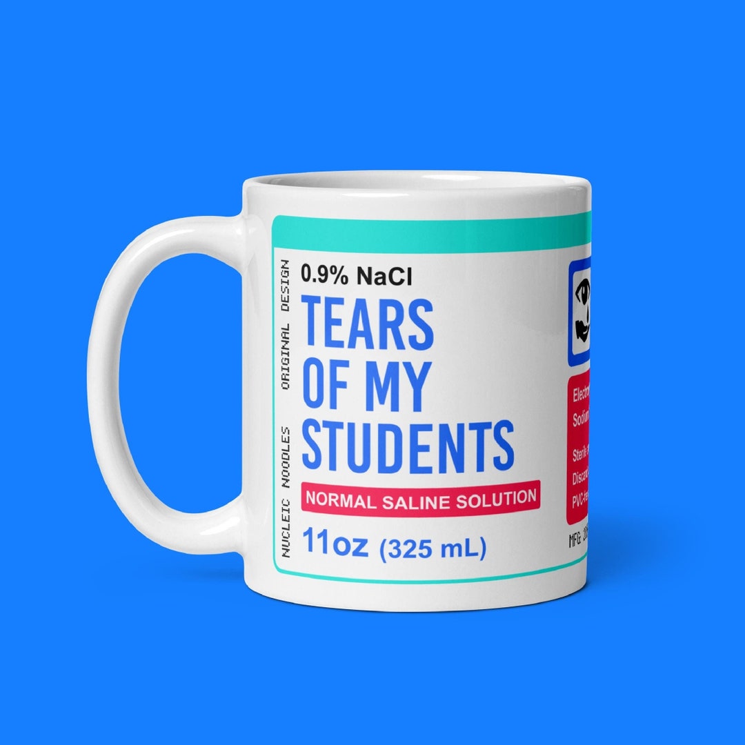 Tears of My Students Mug Funny Gift for Teacher, Gift for Professor ...