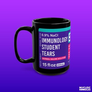 Immunology Student Tears Mug | Immunology Mug, Immunology Gift ...
