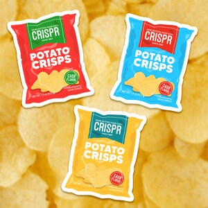 CRISPR Potato Crisps Sticker Biology Sticker, Microbiology Sticker ...
