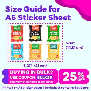 CRISPR Potato Crisps Sticker | Biology Sticker, Microbiology Sticker ...