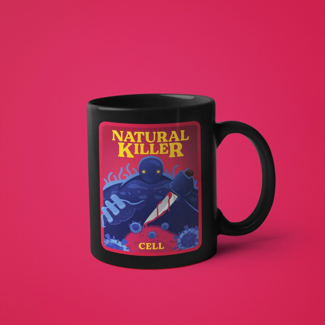Natural Killer Cell Mug | Immunology Gift, Science Gift, Microbiology ...