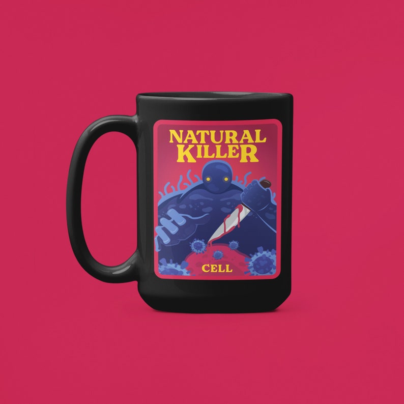Natural Killer Cell Mug | Immunology Gift, Science Gift, Microbiology ...