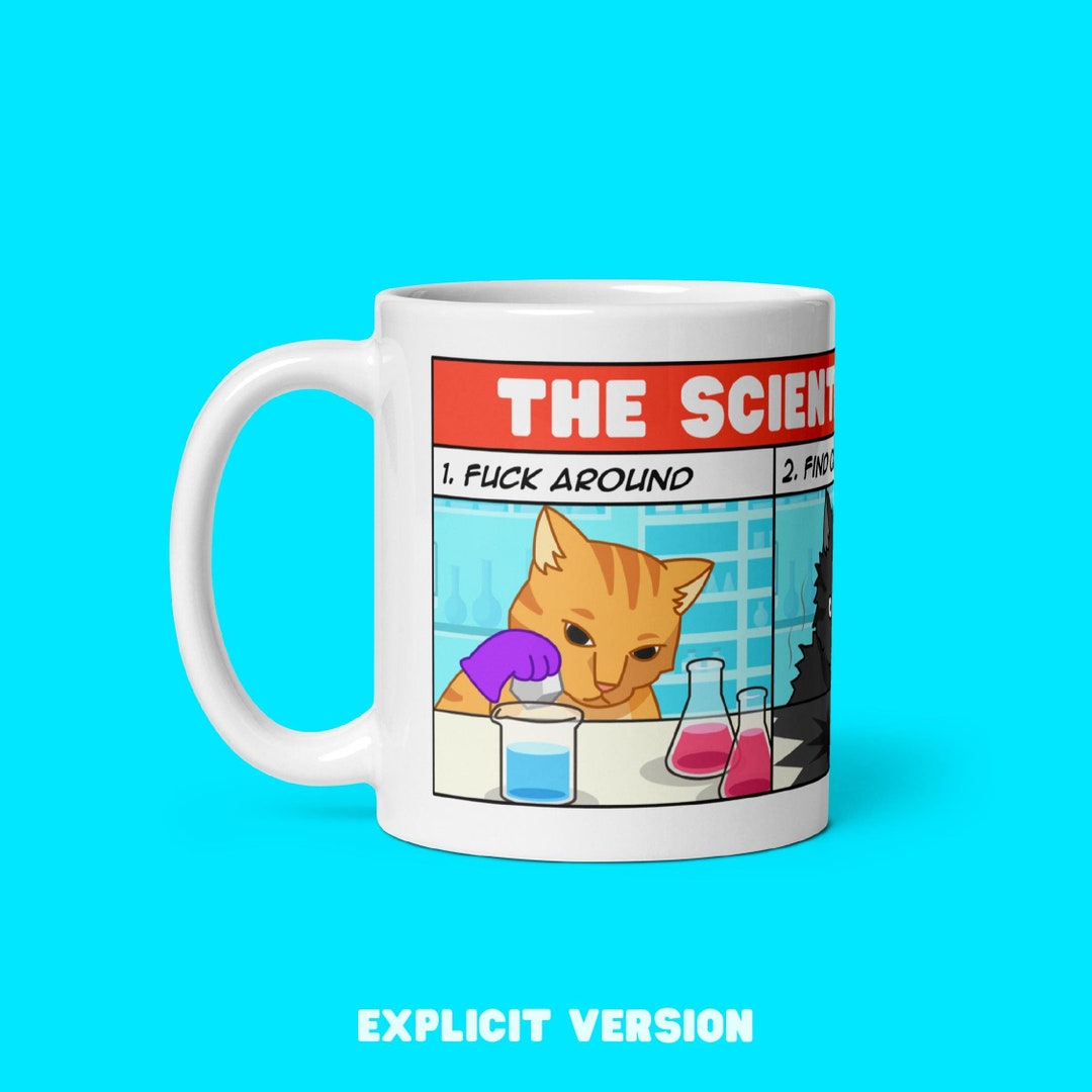 The Scientific Method (explicit Ver.) Mug | Chemistry Mug, Science Gift ...