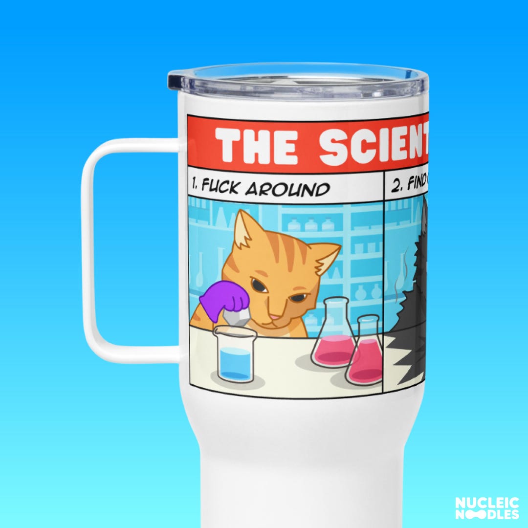 The Scientific Method (explicit Ver.) Tumbler | Science Gift ...